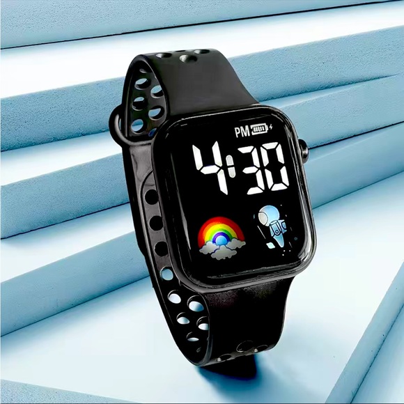Accessories | Kids Rainbow Astronaut Sport Watch Led Display Electronic ...